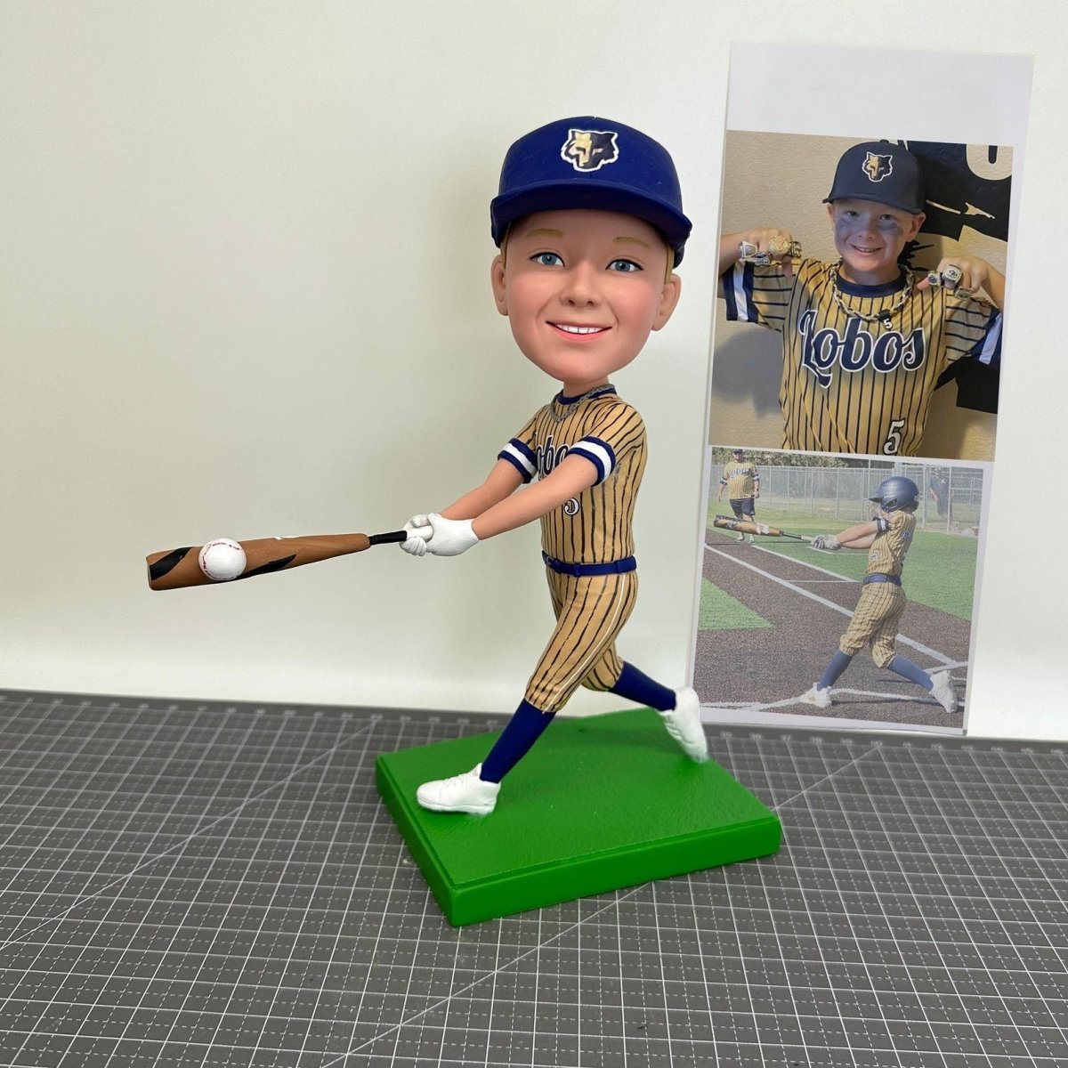 Custom Baseball Player Bobblehead for Kids | Personalized Sports Gifts ...