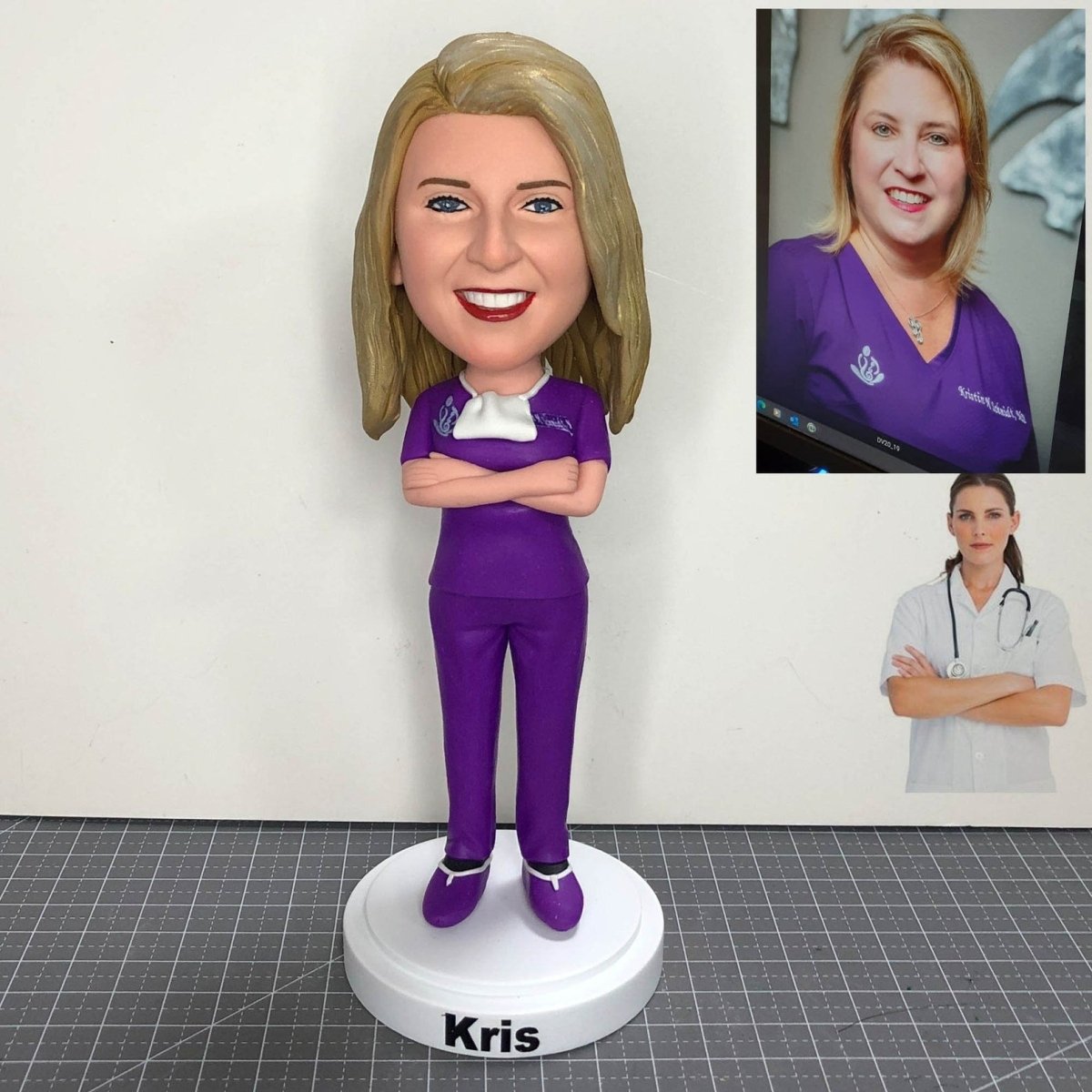 Custom Female Doctor Bobblehead | Personalized Gift for Doctors – Get ...
