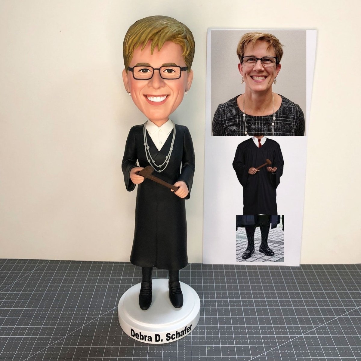 Custom Female Judge Bobblehead | Personalized Gift for Judges – Get ...