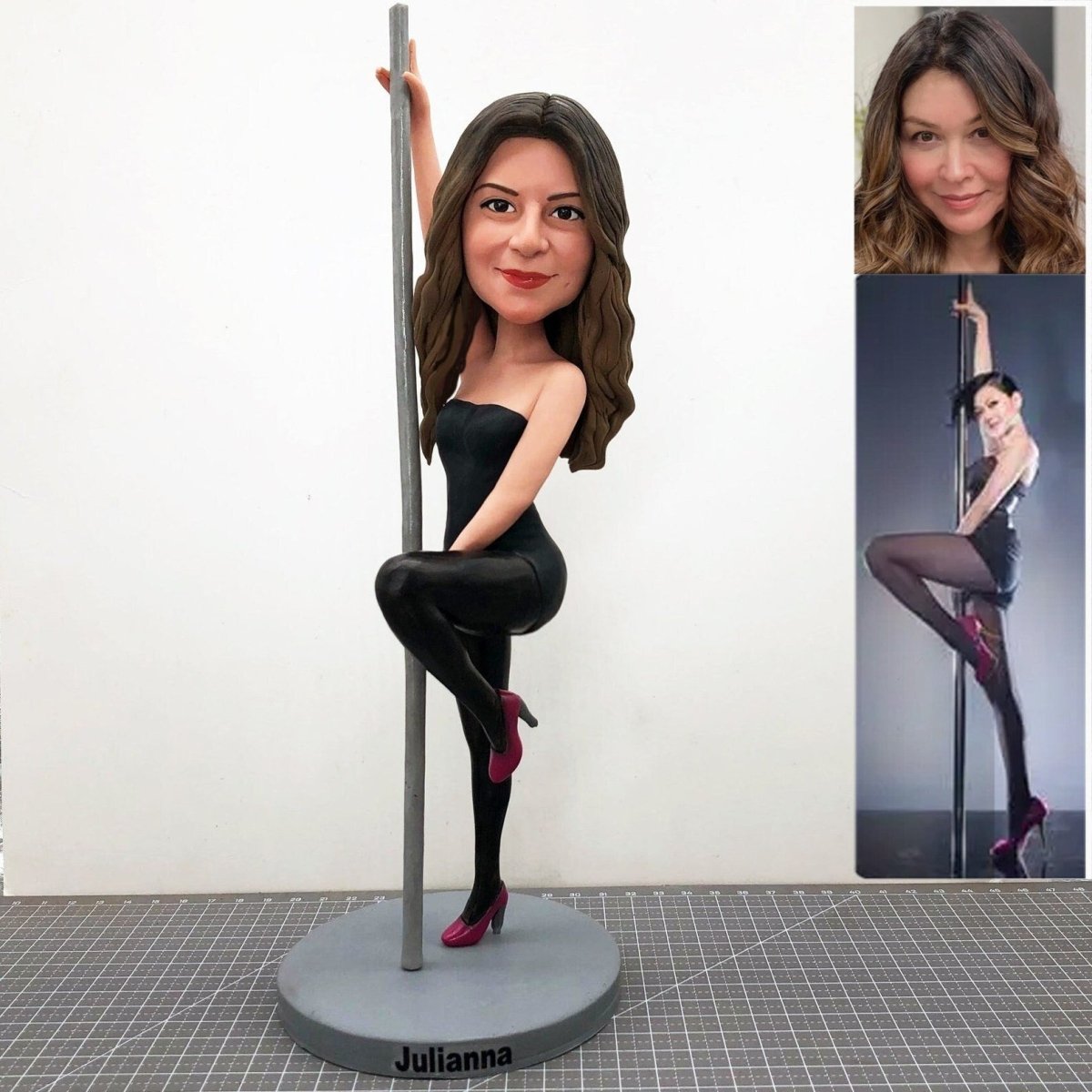 Custom Girl Dancer and Pole Dancing Bobblehead | Unique Personalized ...
