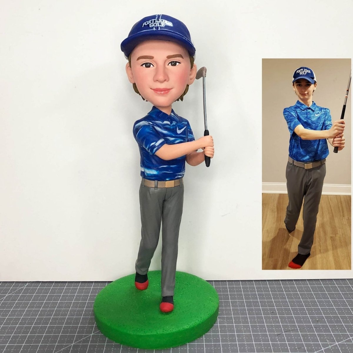 Custom Golf Bobblehead For Girlfriend | Personalized Golfer Gifts – Get ...