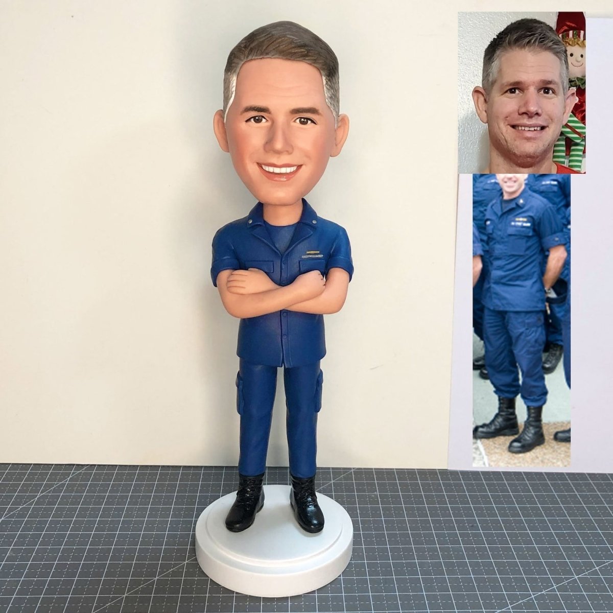Custom Officer and Soldier Bobblehead | Personalized Military Gifts ...