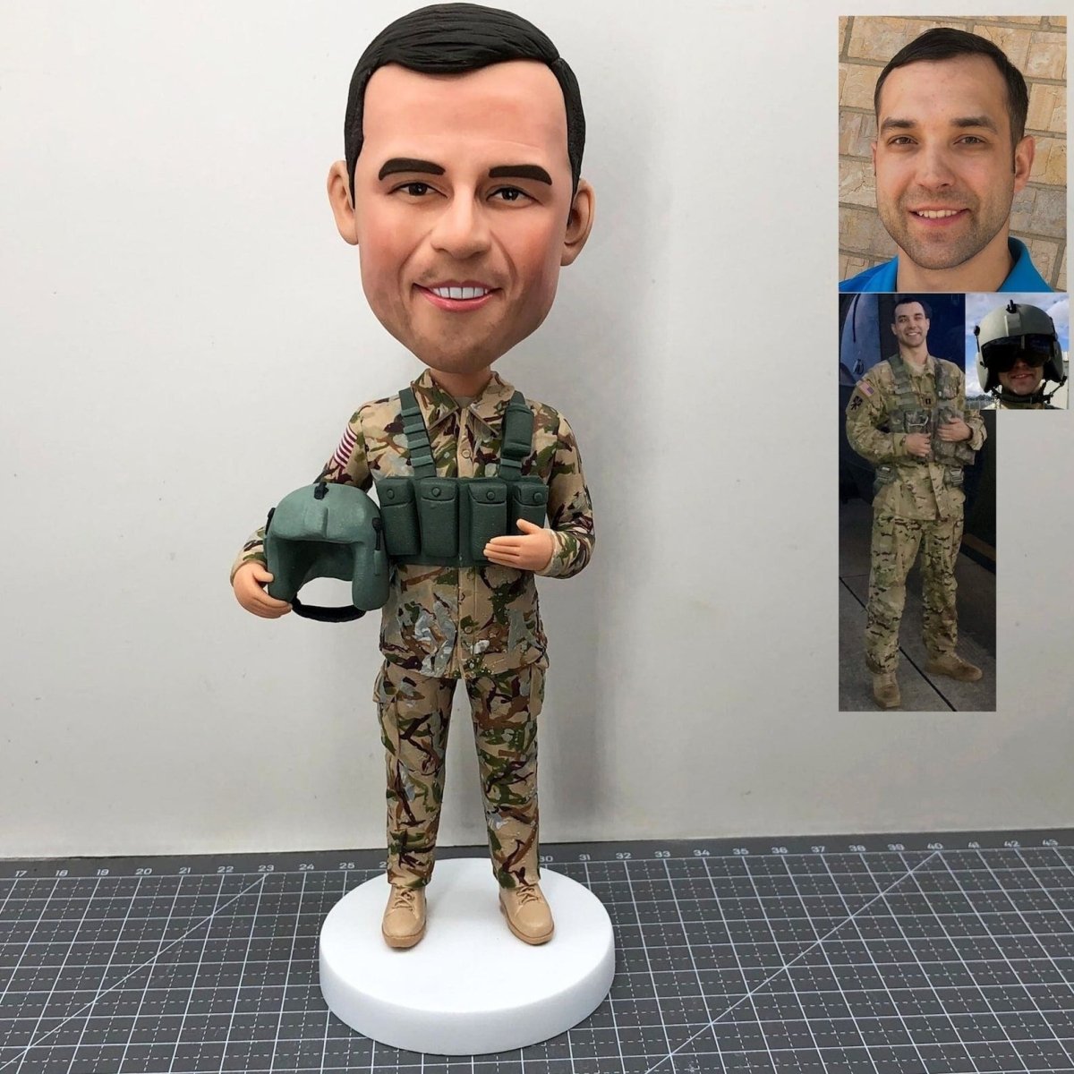 Custom Pilot and Air Force Bobblehead | Personalized Military and ...